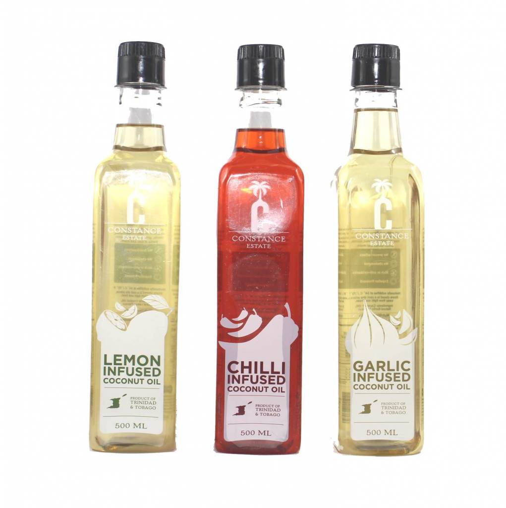Constance Estate Infused Coconut Oils 500ml (Multiple Flavours) – CGA ...