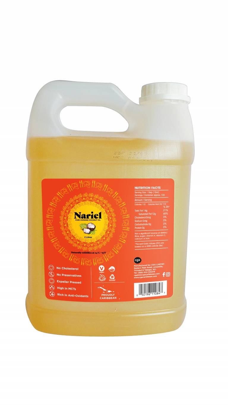Nariel Coconut Oil 4L (Case x 4) – CGA Caribbean